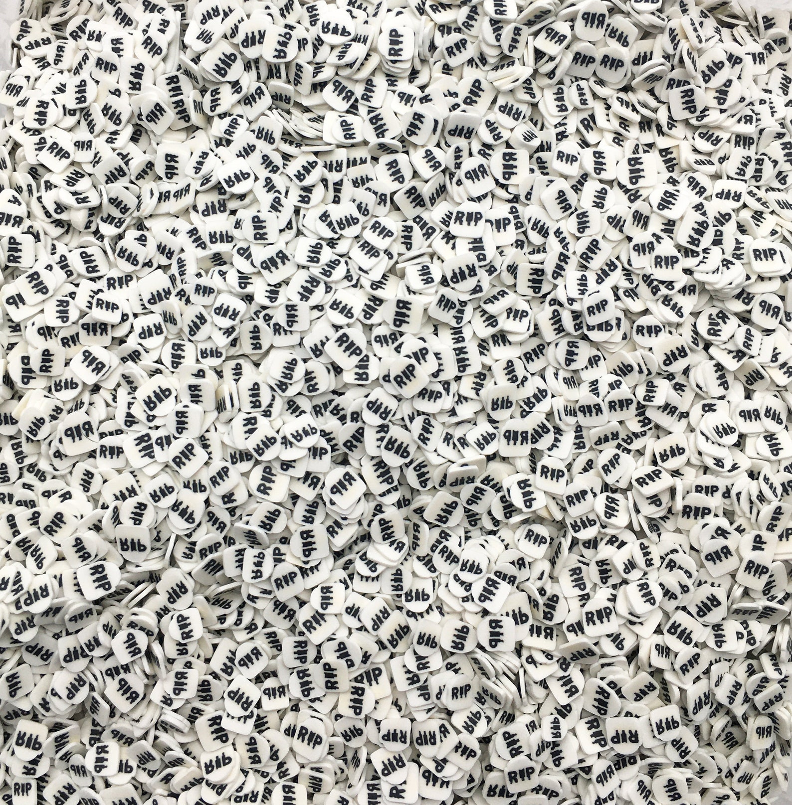 Small Spooky RIP Halloween Tombstone Headstone Polymer Clay - Etsy