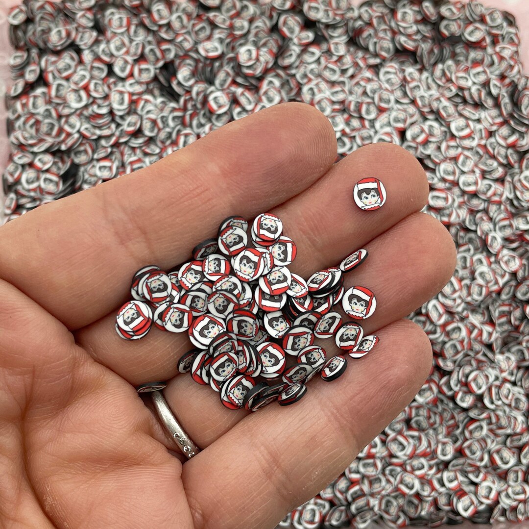 Cute Christmas Elf on the Shelf Fake Polymer Clay Slice Sprinkles ...
