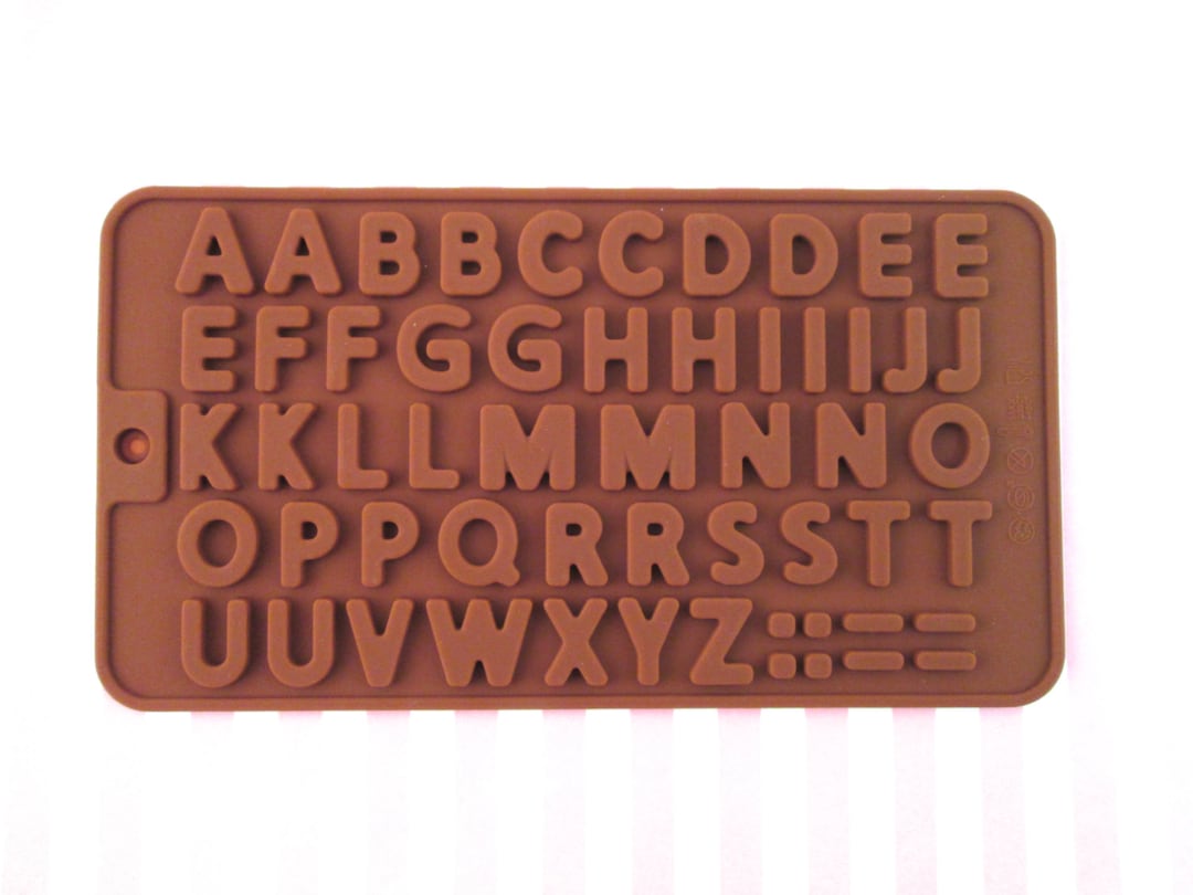 Silicone Alphabet Mold, Full Set With Multiple Letter Mould - Etsy