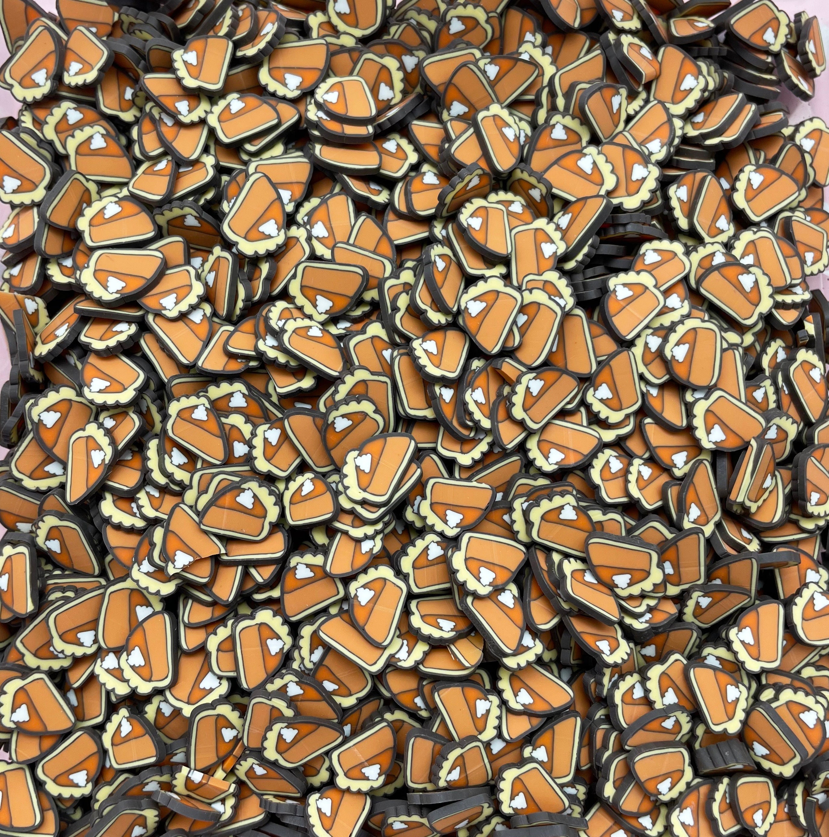 LARGER Pumpkin Pie Sprinkles, Fall Thanksgiving Sprinkle Slices ...