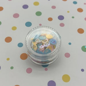 Colorful Rainbow Iridescent Shift Smile Face Glitter, Smiley Emoji ...