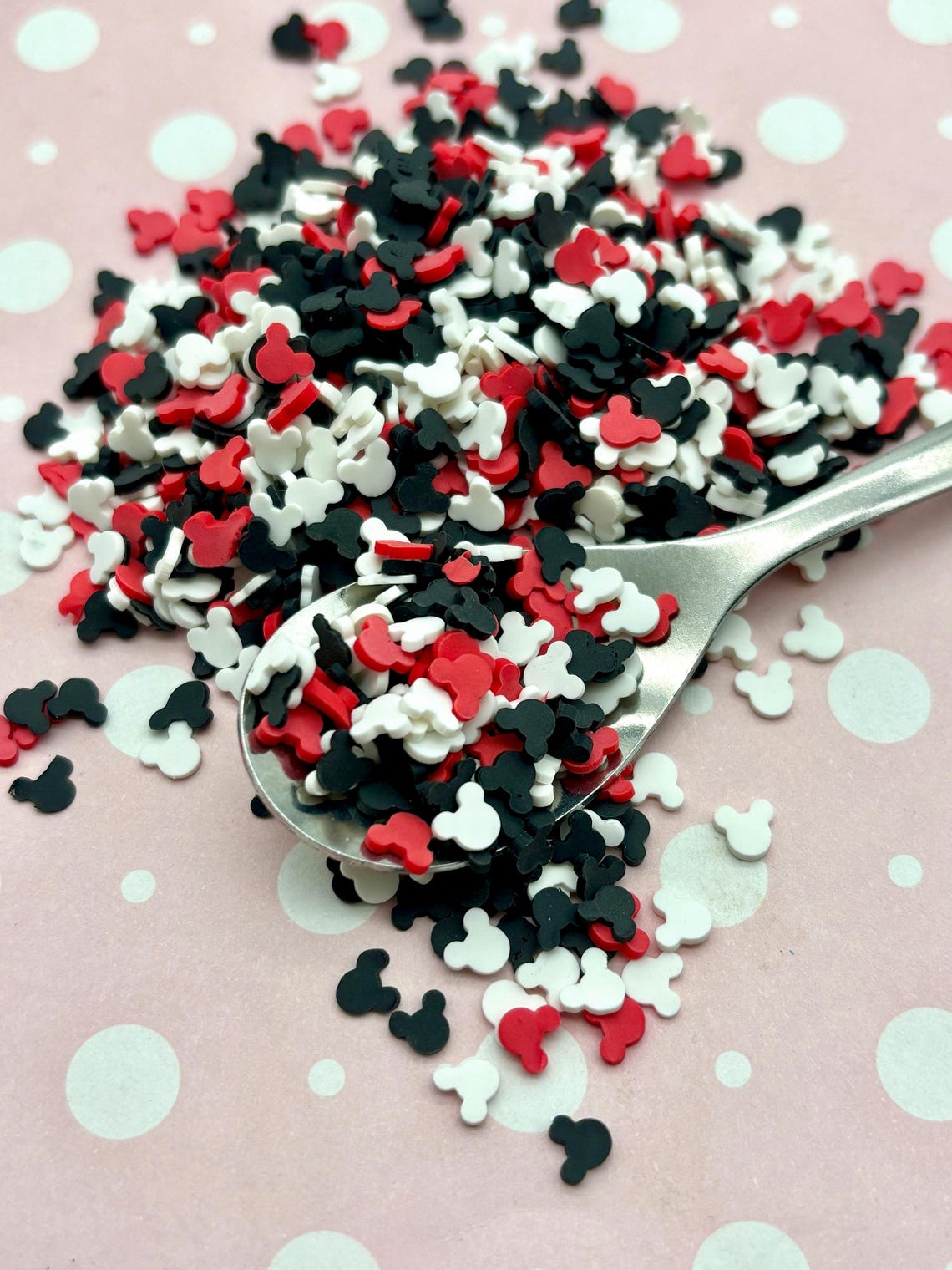 HAUS OF MAUS Mouse Ears Mix, Mouse Ears Sprinkle Mix, Polymer Clay Fake ...