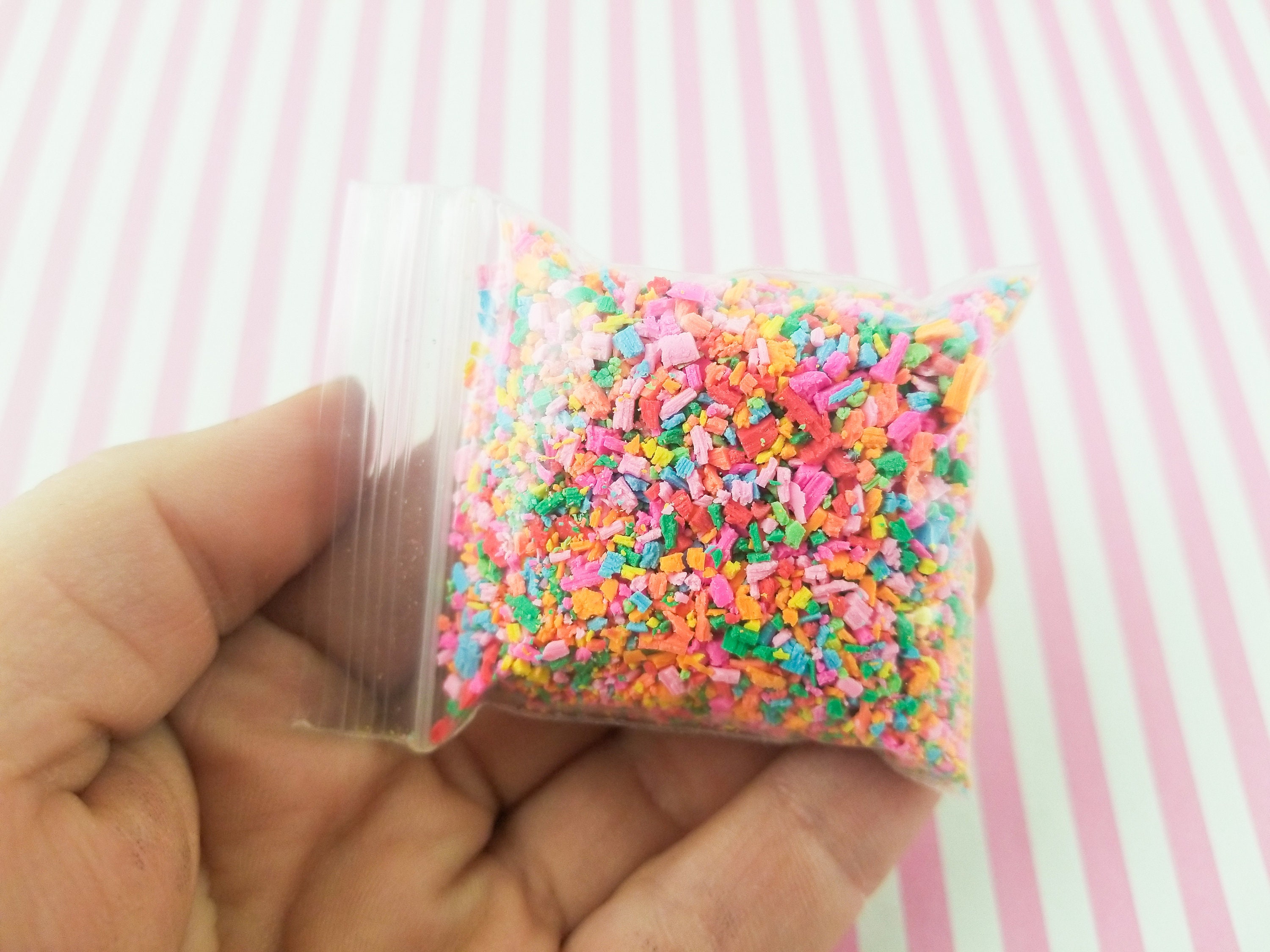 Fruity Pebbles Multicolor Fake Candy Sprinkles Colorful - Etsy