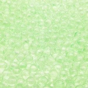Mint Green 6mm Translucent Pearls, Popping Boba Resin Gumball Pearls ...
