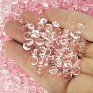 100 Gram 3 1/2 Ounces Pink Fishbowl Slushie Beads for Crunchy Slime and ...