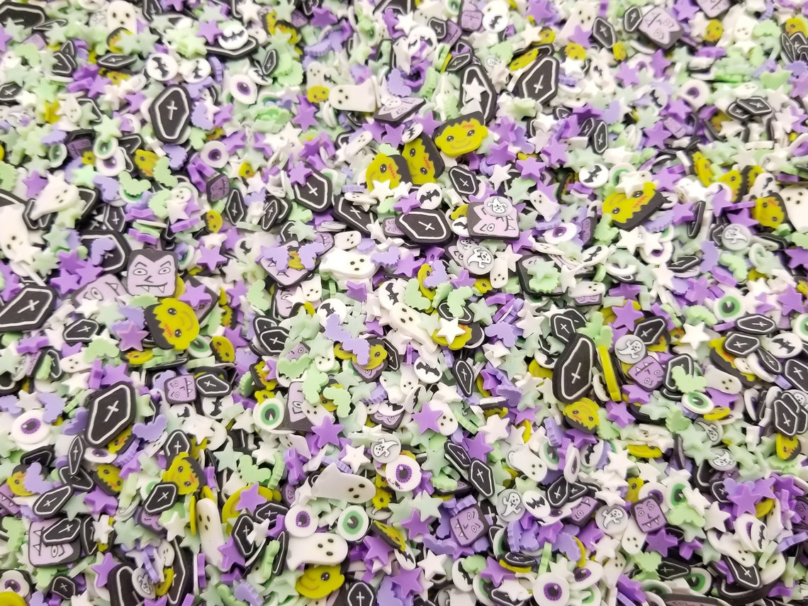 They Did the Mash Monster Halloween Polymer Sprinkles Mix - Etsy