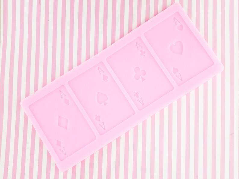 Large Life-size Playing Ace Card Themed Mold Cards Cabochon | Etsy