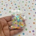 Colorful Rainbow Iridescent Shift Smile Face Glitter, Smiley Emoji ...
