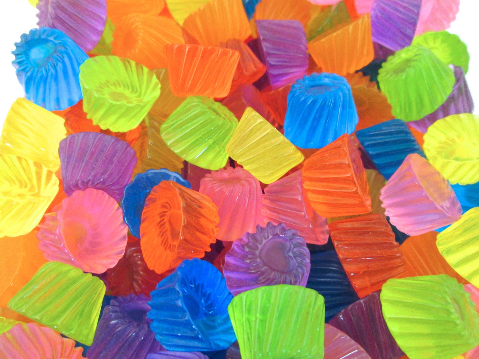 10 Assorted Resin Gum Drop Candy Kawaii Cabochons Cute Jelly | Etsy