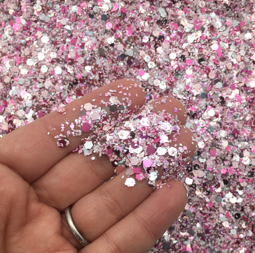 Pink Princess Ice Palace Iridescent Silver, White and Pink Shift ...