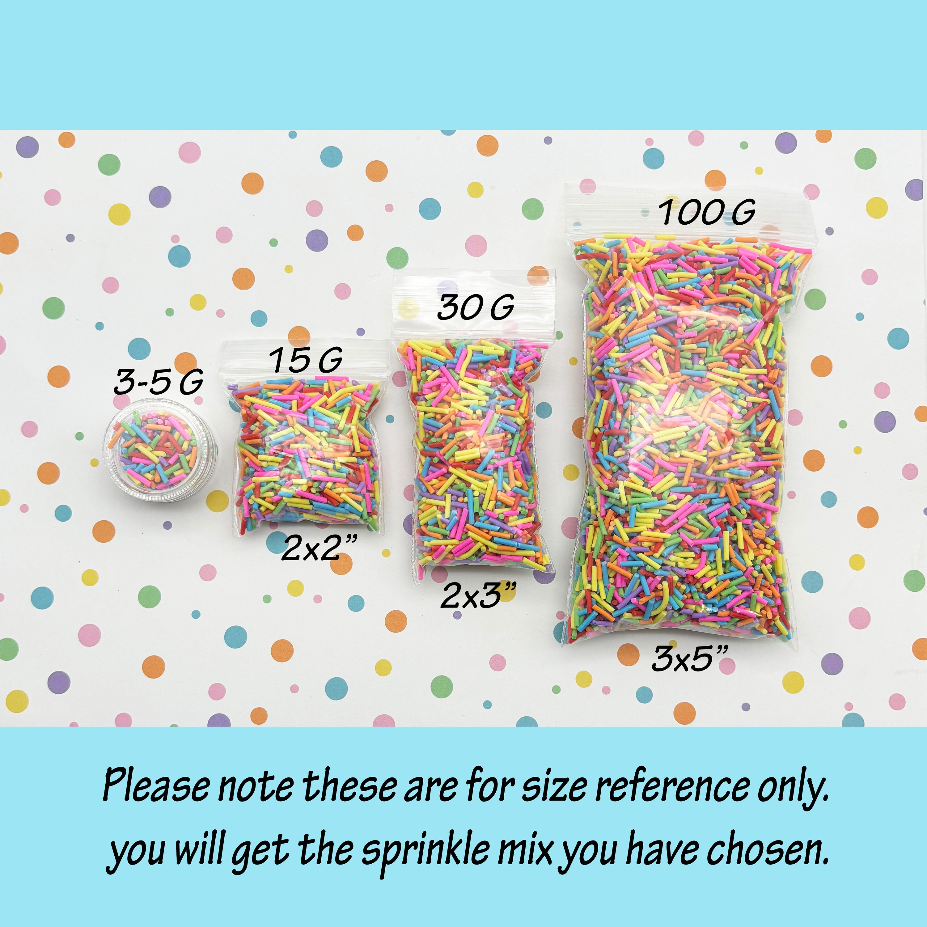 Candy Cane Hot Chocolate Sprinkle Mix W/ 3 Faux Marshmallows, 30 Grams ...