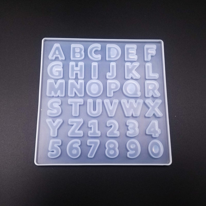 Alphabet Fondant Silicone Mold - Etsy