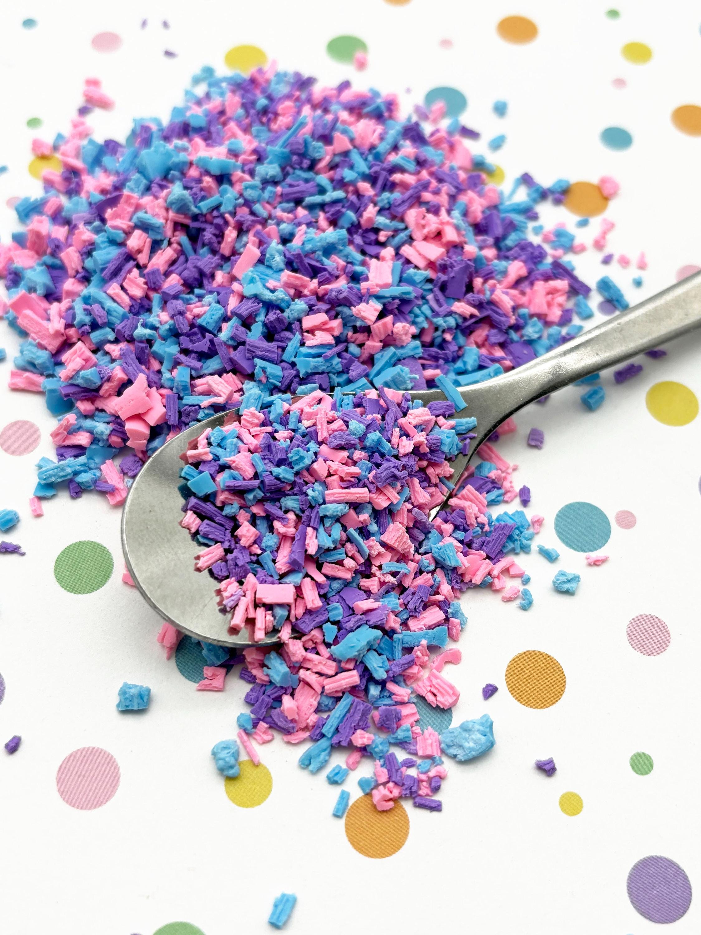 Unicorn Popping Candy Crumble, Fake Fruity Pebbles Polymer Clay Candy ...