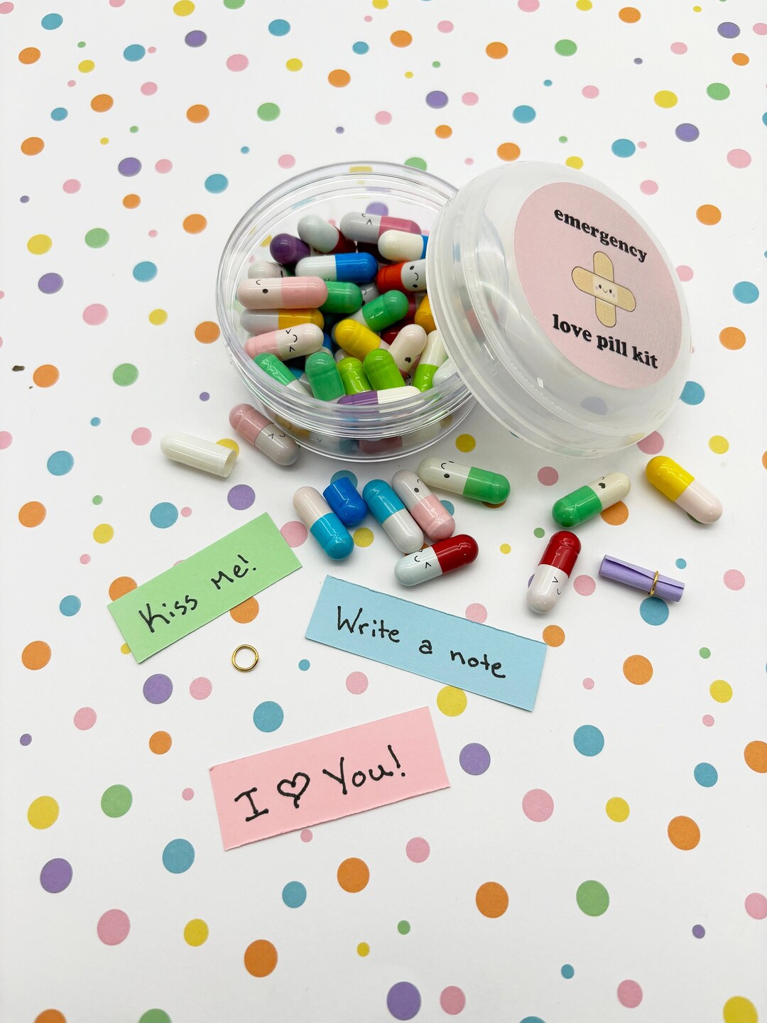 Valentines Day Emergency Love Pill Kit - Multicolor Wedding Favor ...