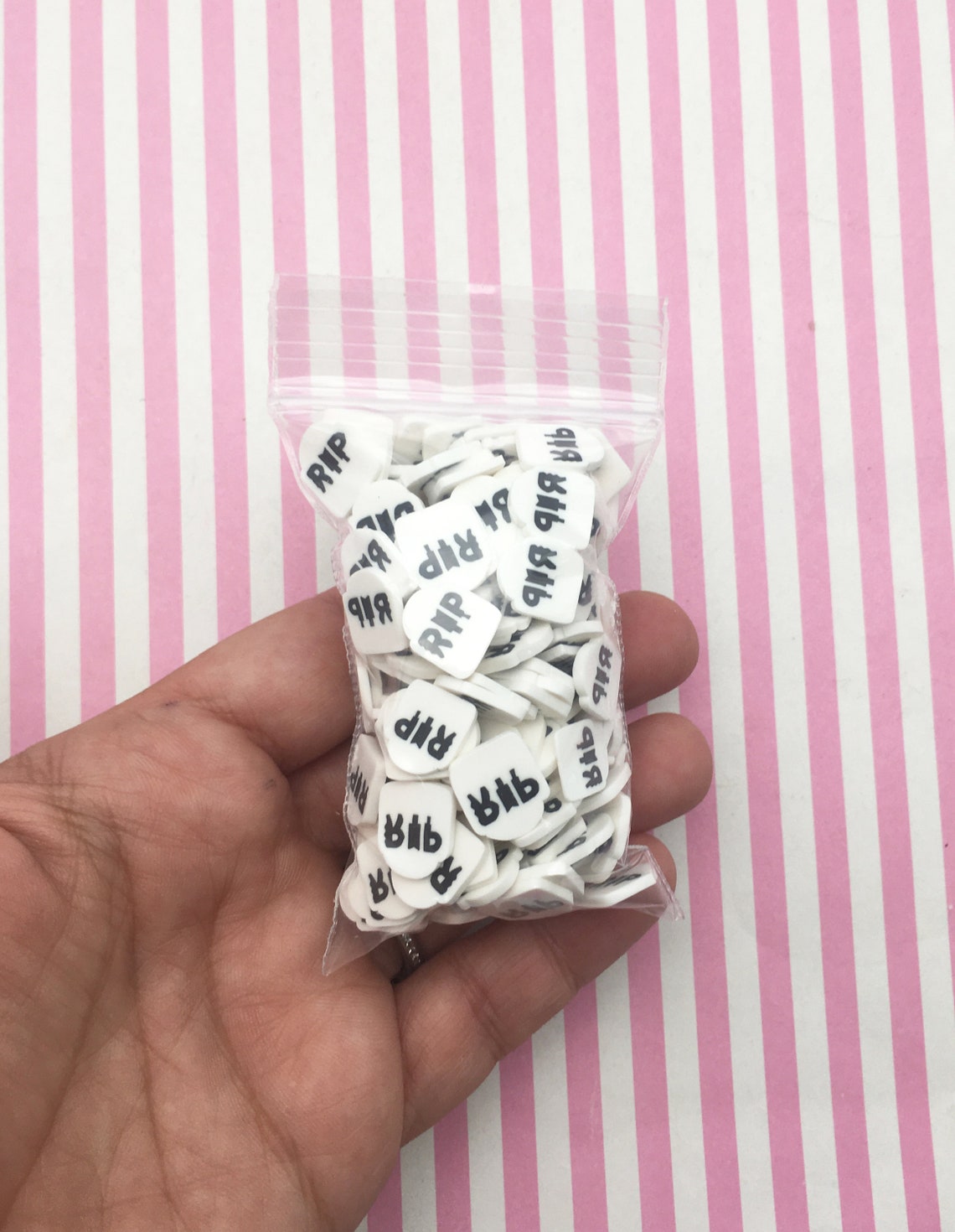 Larger Spooky RIP Halloween Tombstone Headstone Polymer Clay - Etsy