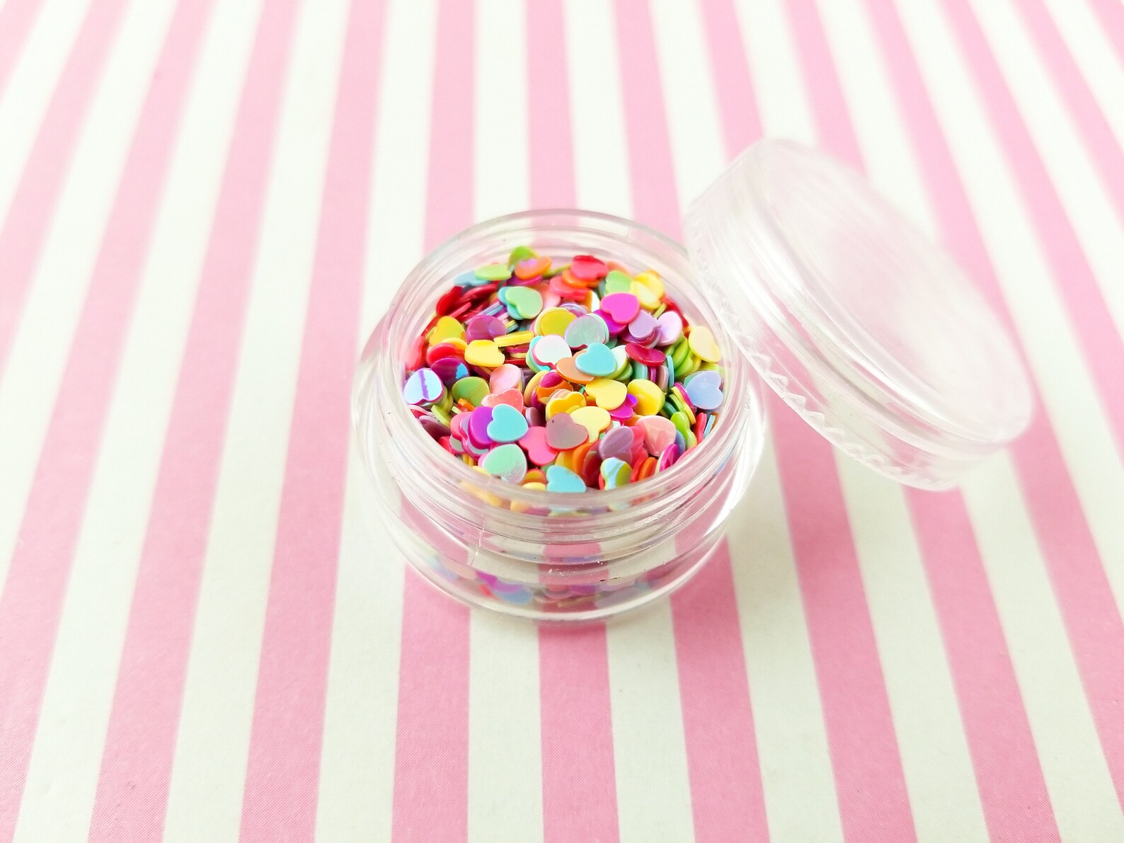 Multicolor Iridescent Shift Heart Glitter, Pick Your Amount, T161 - Etsy