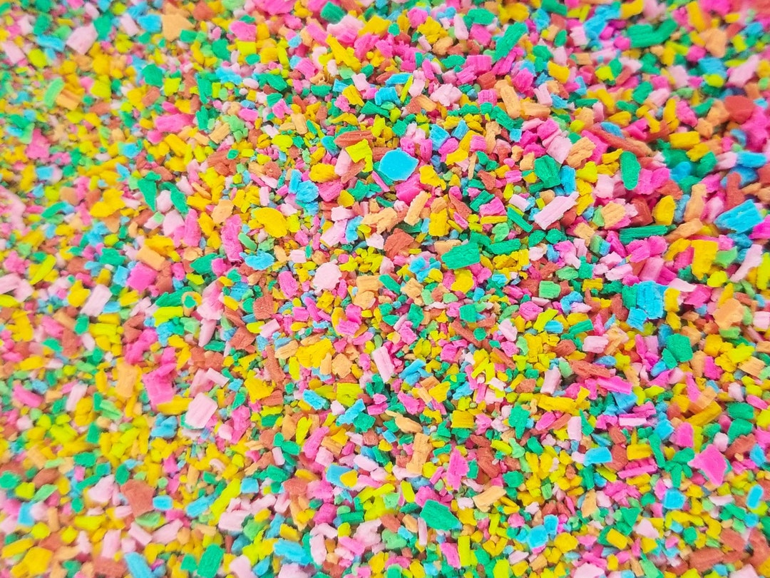 Fruity Pebbles Multicolor Fake Candy Sprinkles, Colorful Rainbow ...