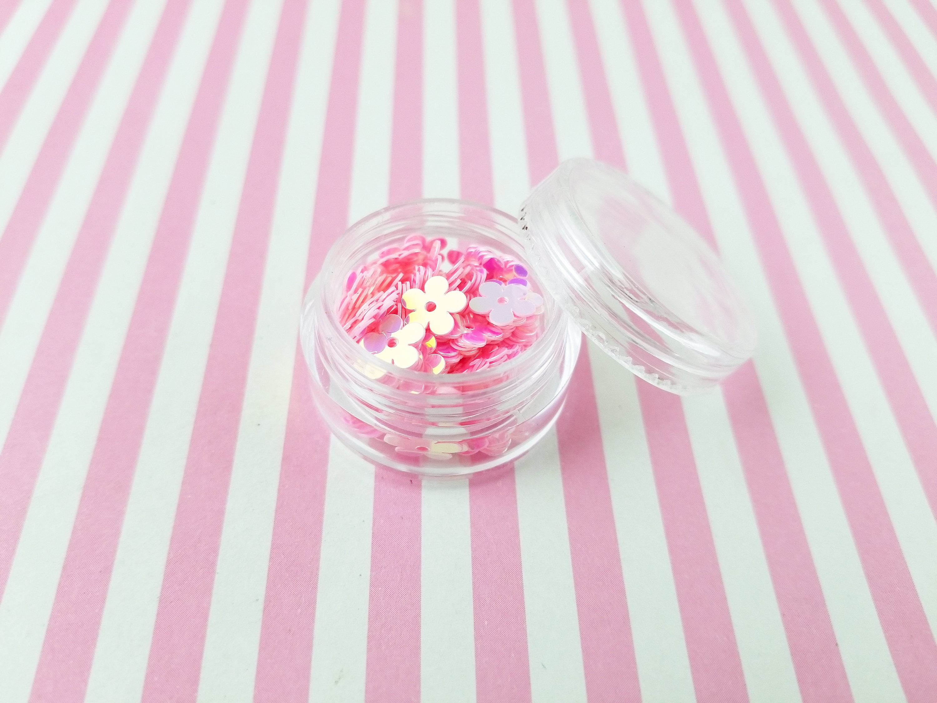 Iridescent Pink Blue Shift Flower Glitter, Sequins Glitter, Diy Kids ...