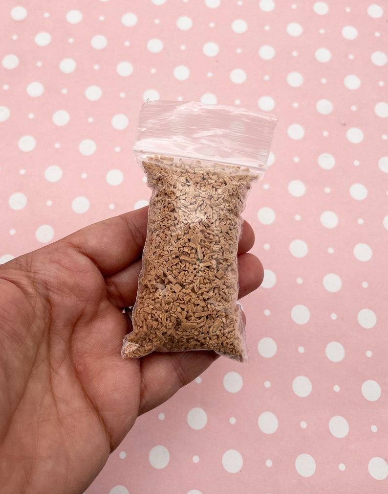 Fake Bake Crushed Graham Cracker Sprinkle Crumbs, Faux NON EDIBLE Flake ...