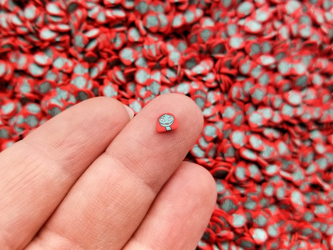 5mm Zombie Girl Doll Halloween Polymer Clay Sprinkles, NON EDIBLE ...
