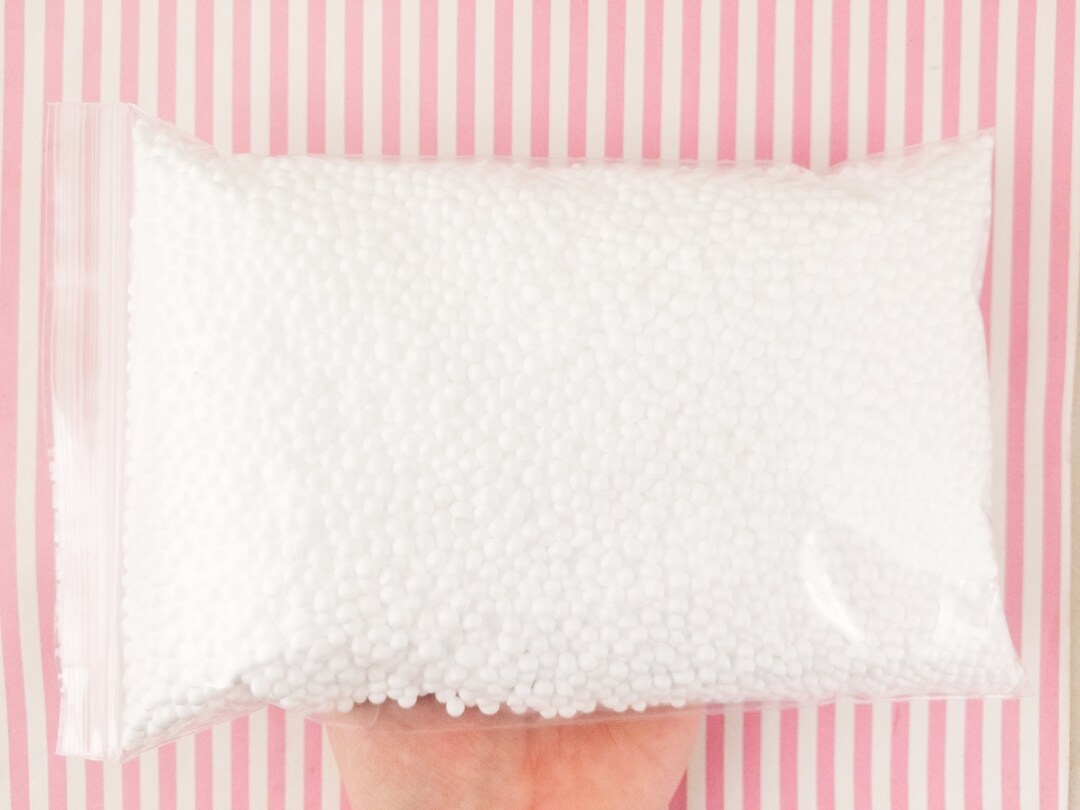 4mm White Foam Beads for Slime, 4 Cups by Volume - Etsy