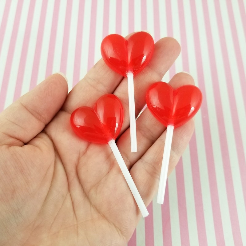 Heart Lollipop - Etsy