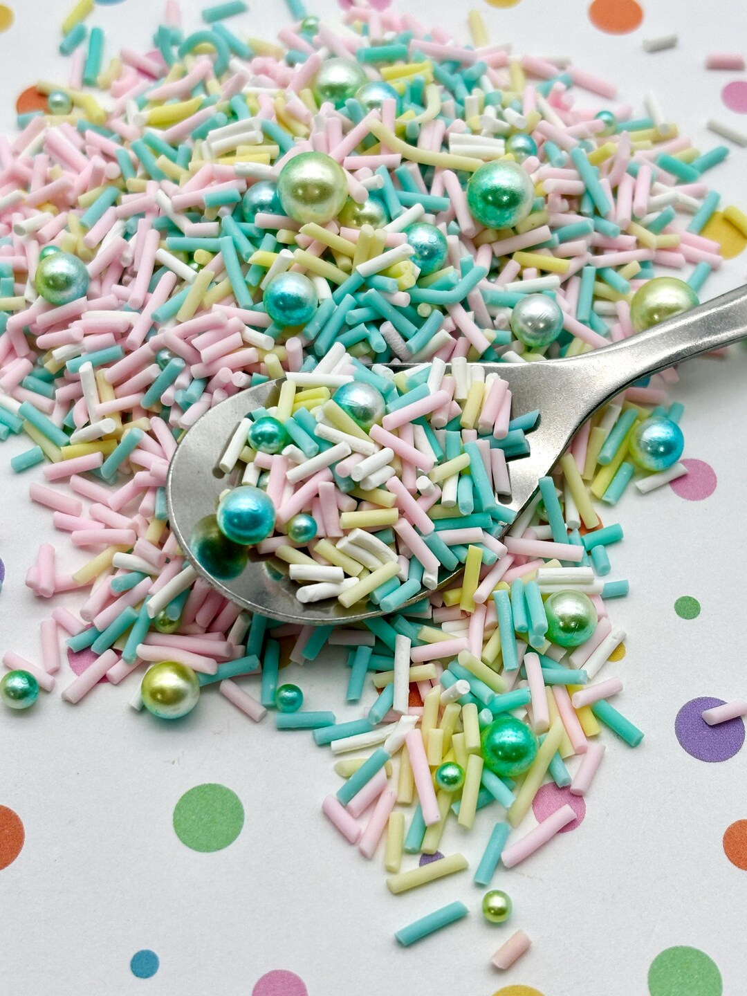 SLIME LIFE AQUATIC Mermaid Pearl Polymer Clay Sprinkles, Fimo Fake Bake ...