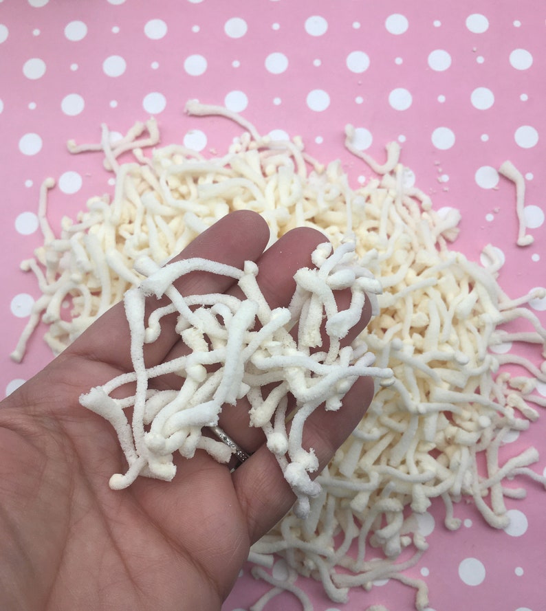 25g Bag Soft Foam Ramen Noodles Fake Spaghetti Pasta Enoki - Etsy