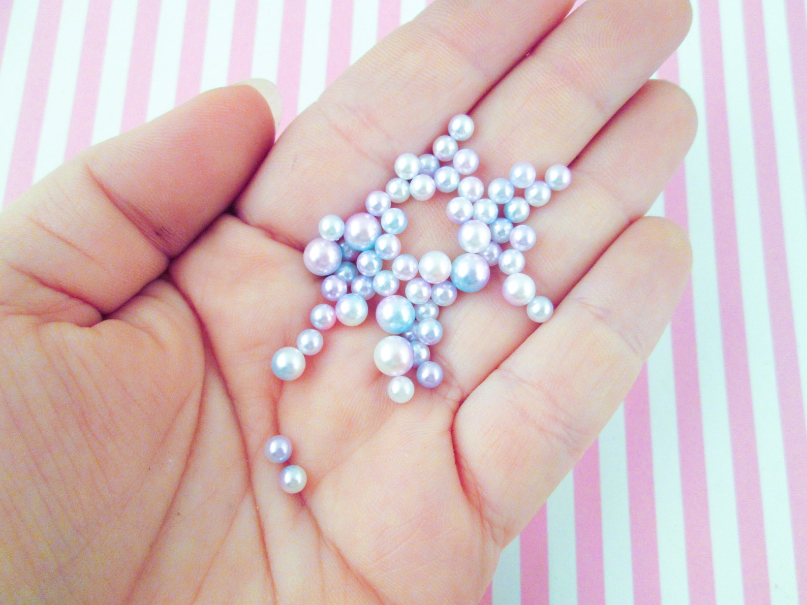 MERMAID CAVIAR PEARLS Ombre Hot Pink and Purple 30 Grams - Etsy