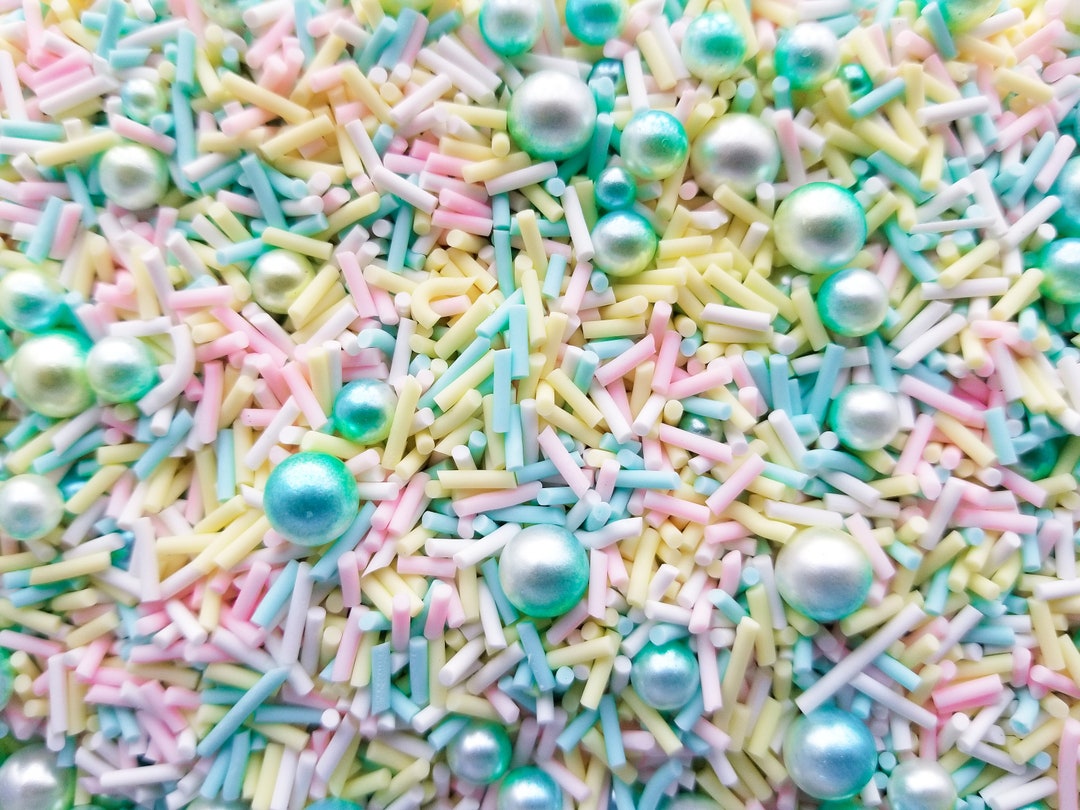 SLIME LIFE AQUATIC Meerjungfrau Kaviar Perle Sprinkle Mix, Polymer Clay ...