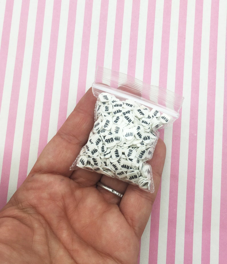 Small Spooky RIP Halloween Tombstone Headstone Polymer Clay - Etsy