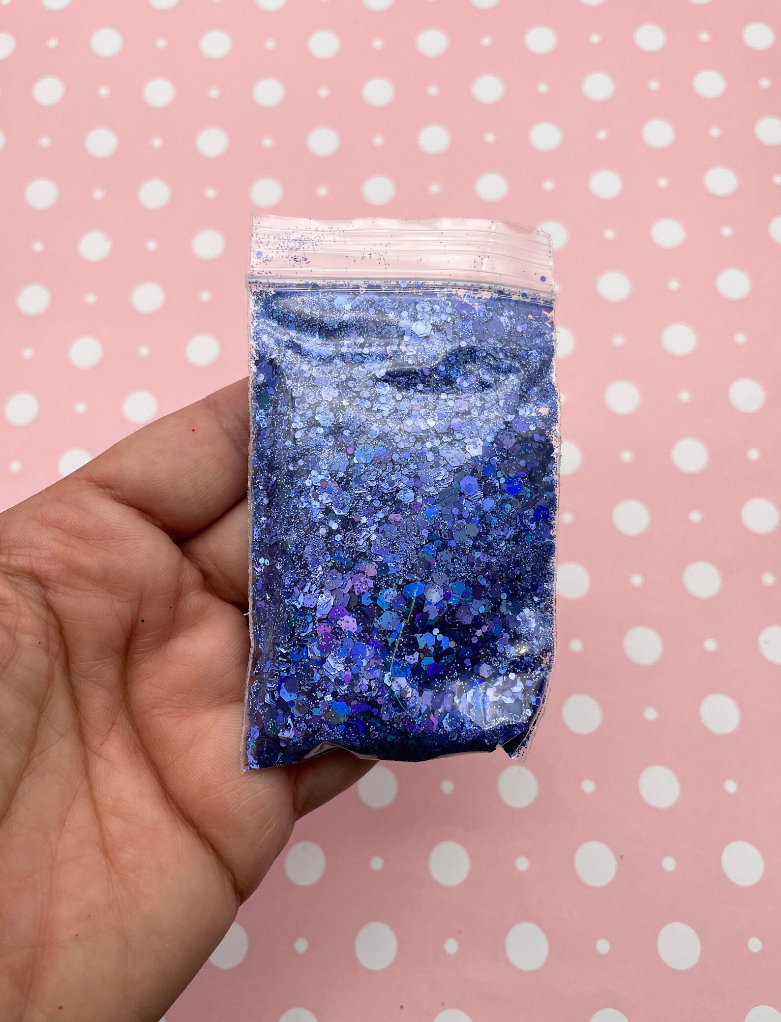 Periwinkle Blue Pixie Dust Assorted Shape Solvent Resistant - Etsy