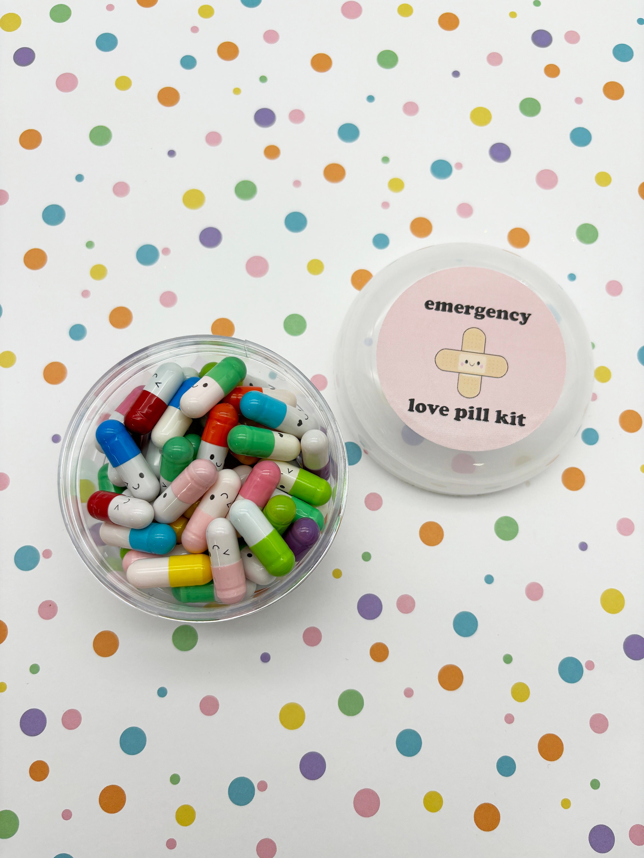 Valentines Day Emergency Love Pill Kit - Multicolor Wedding Favor ...