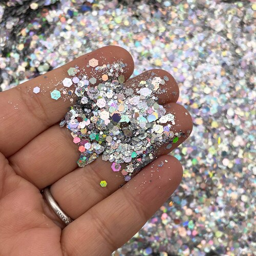 Red Pixie Dust Assorted Shape Solvent Resistant Glitter Pick - Etsy