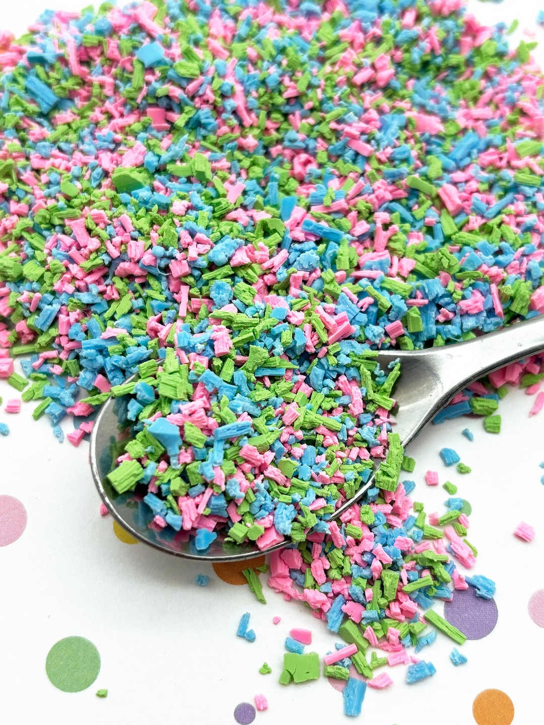 Sour Popping Candy Crumble, Fake Fruity Pebbles Polymer Clay Candy ...