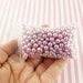 Lavender MERMAID CAVIAR PEARLS, 30 Grams, Multisize Faux Nonpareil ...