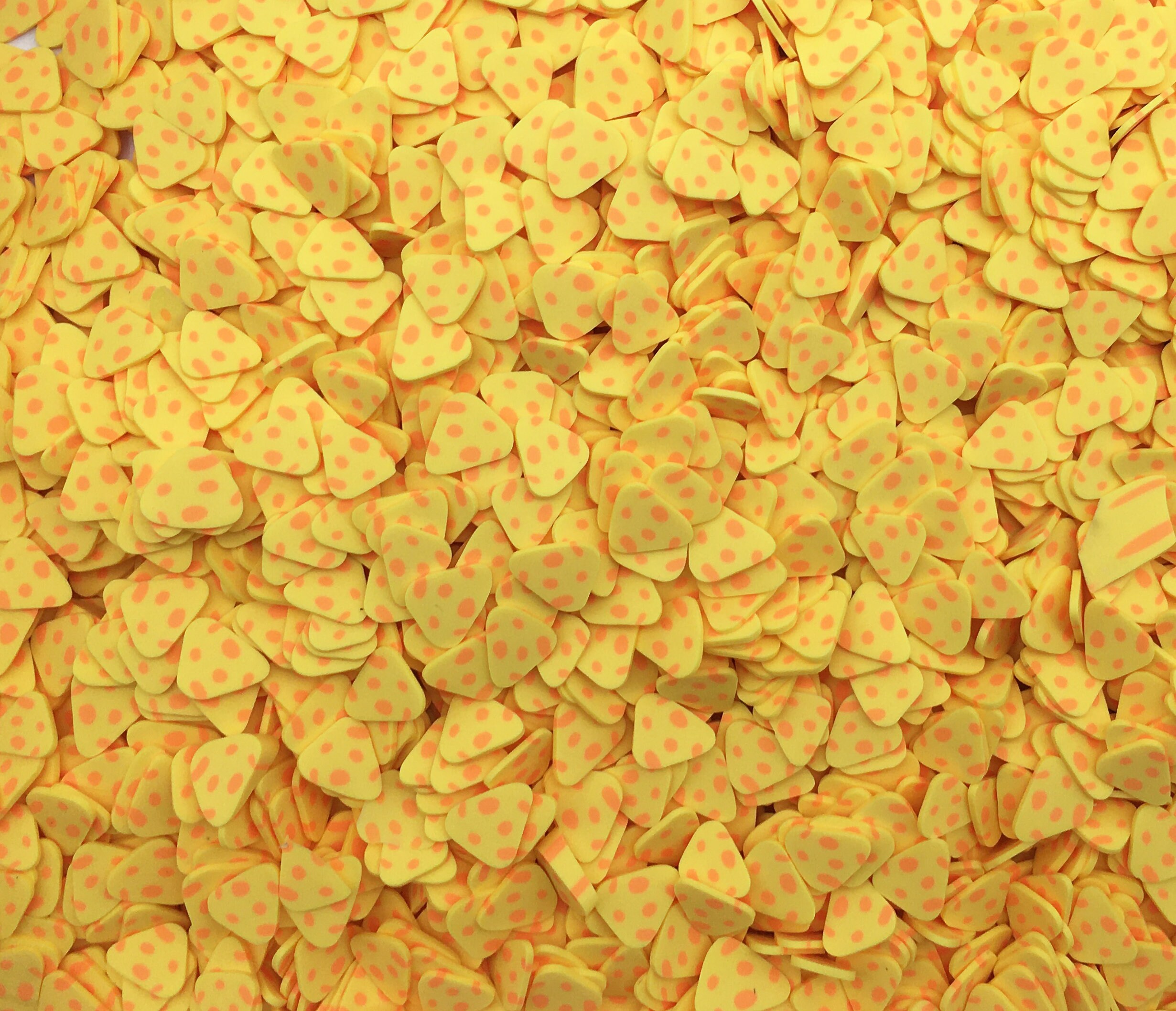 Large Swiss Cheese Slice Polymer Clay Kawaii Fake Sprinkles, NON EDIBLE ...