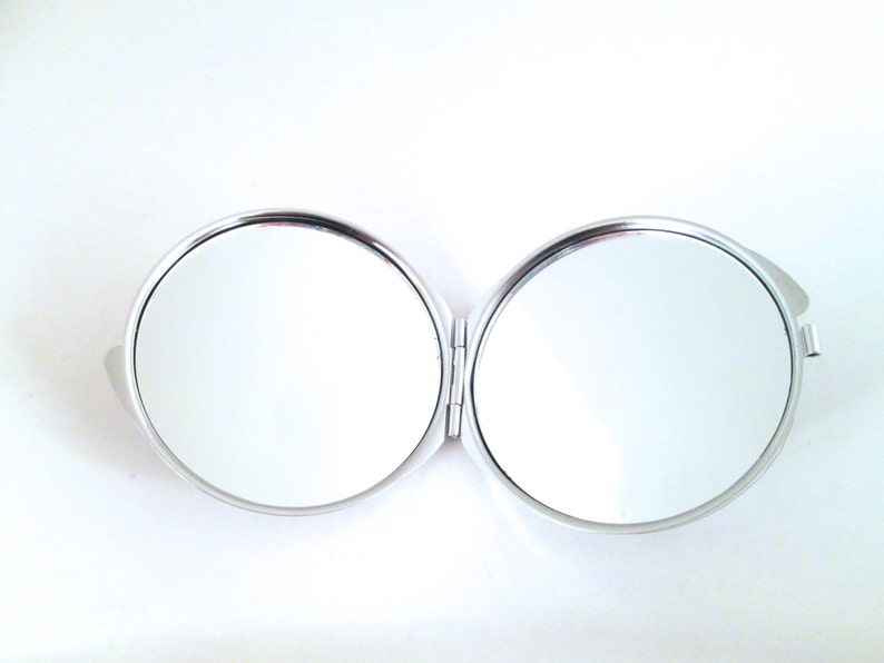 ONE Silver Embossed Blank Bezel DIY Compact Mirror 60mm Bezel - Etsy