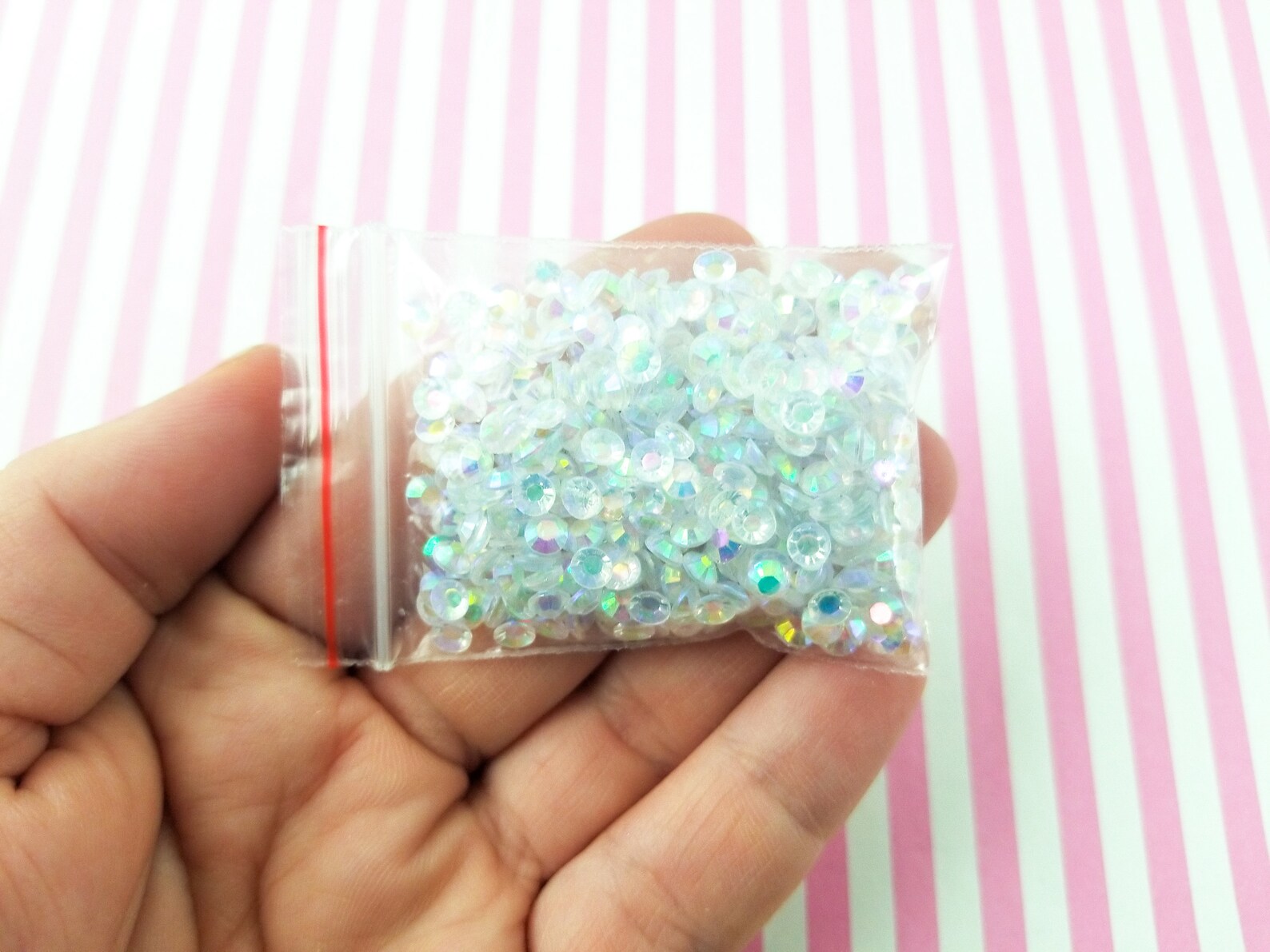 4mm AB Jelly Resin Rhinestones Crystal Clear Flat Backed - Etsy
