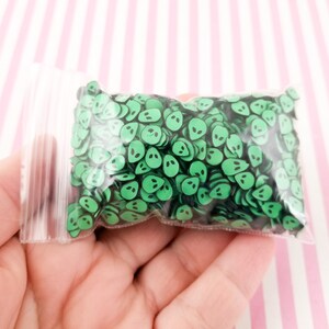 Alien Polymer Clay Slices, Nail Art Slices, Faux Sprinkles, UFO ...