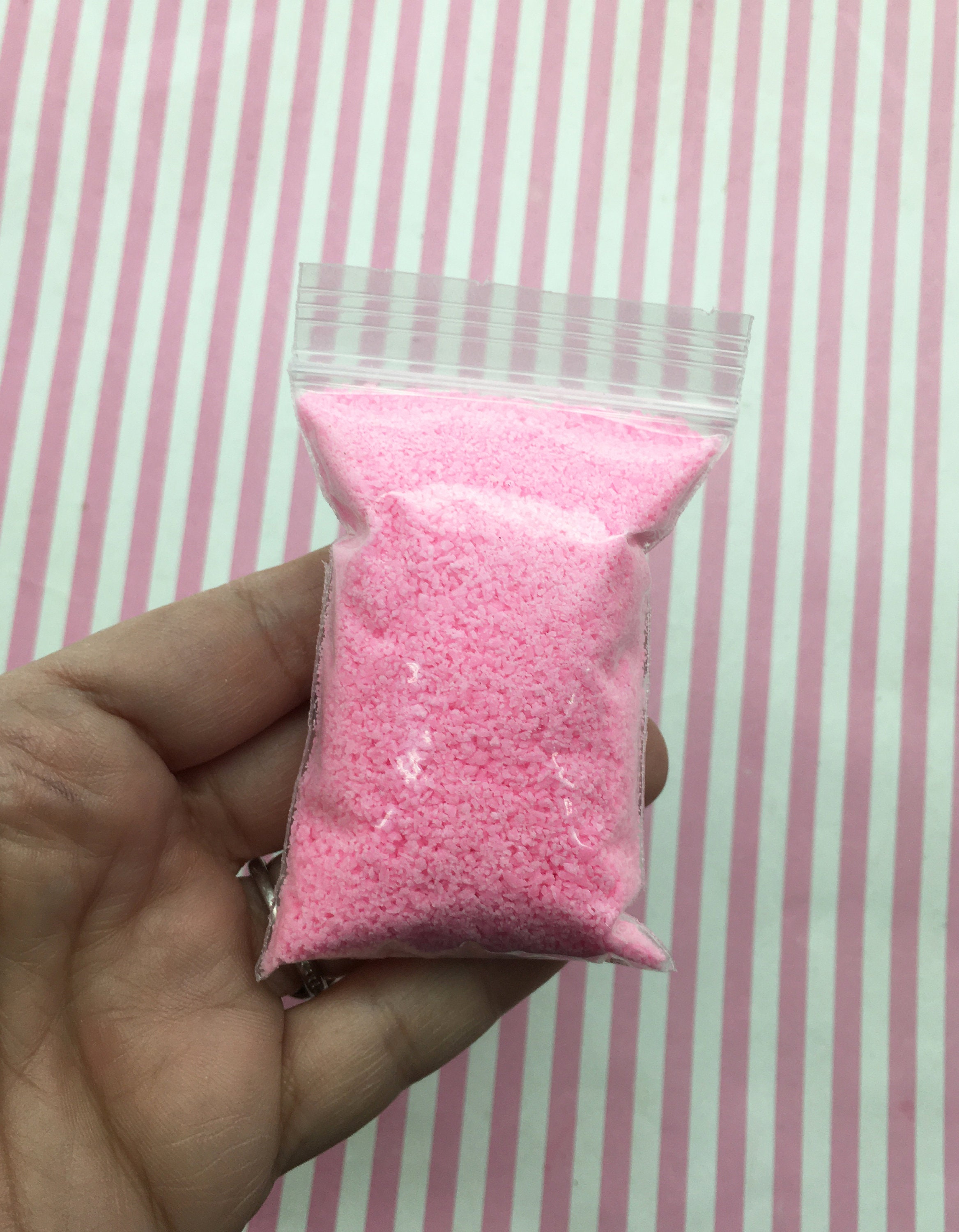 Pink Cake Crumbs, Shortbread Crumble, Faux Candy Crumble for Decoden ...