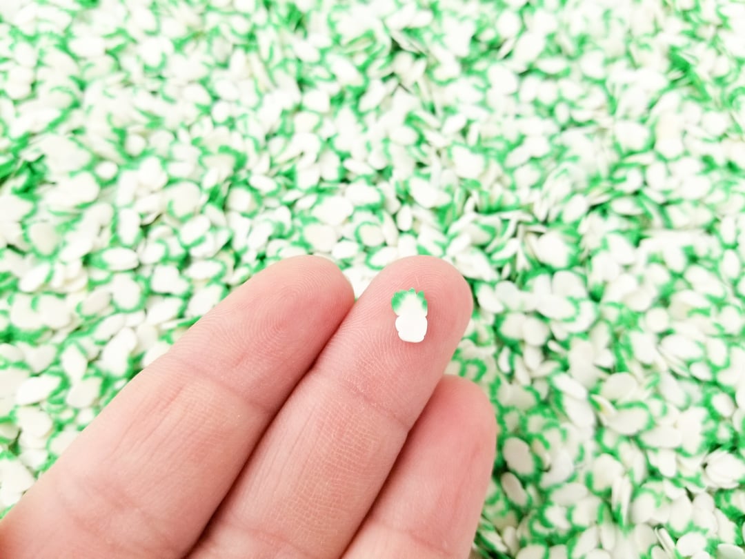 Napa Cabbage Polymer Clay Slices, Veggie Nail Slices, Fake Bake ...