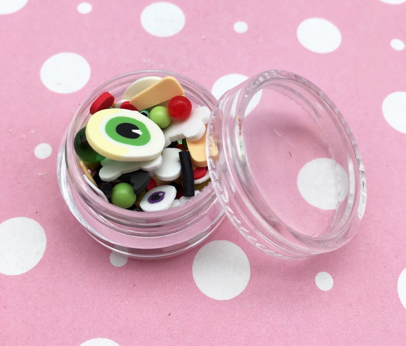 Fire Burn, Cauldron Bubble Halloween Sprinkles, Polymer Clay Fake Bake ...