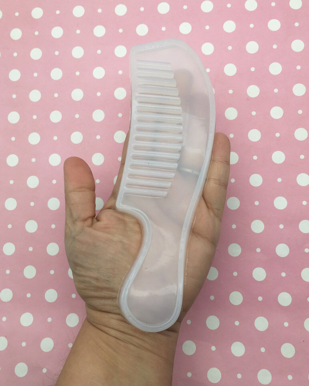 DIY Kawaii Clear Uv Comb Mold for Resin Etc, Kawaii Silicone Mould D ...