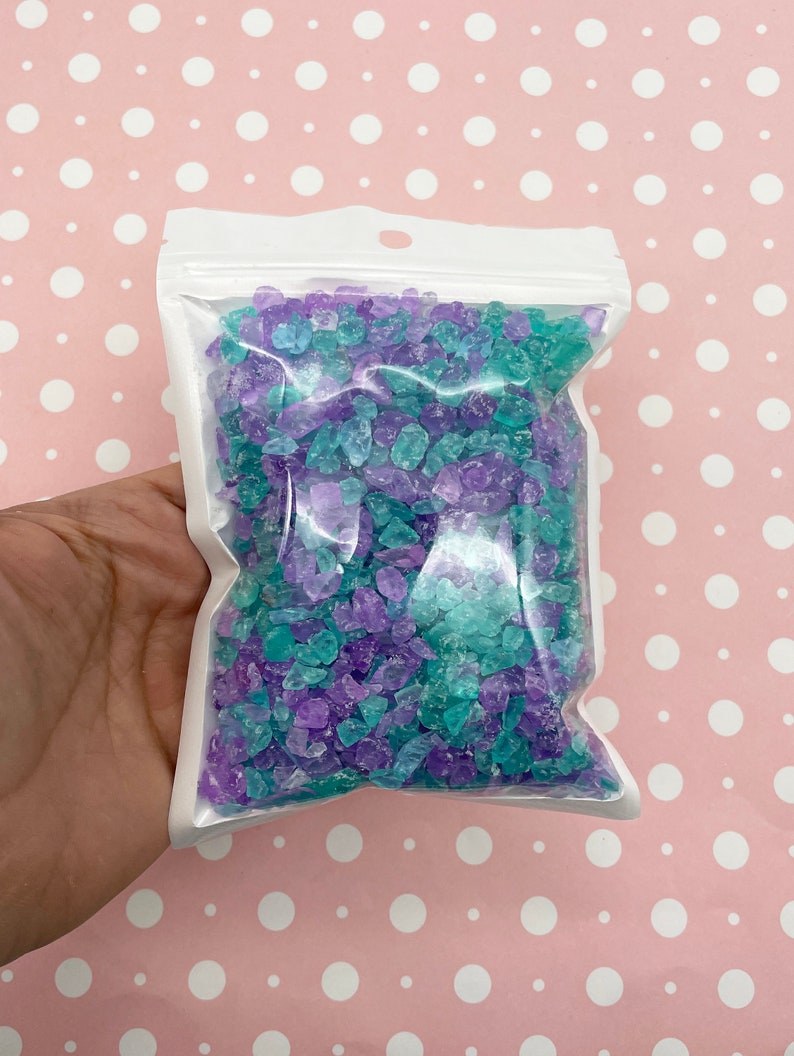 100g SEA MONSTER Acrylic Silica Sand, Fake Gemstone Chunks, Fake Lava ...
