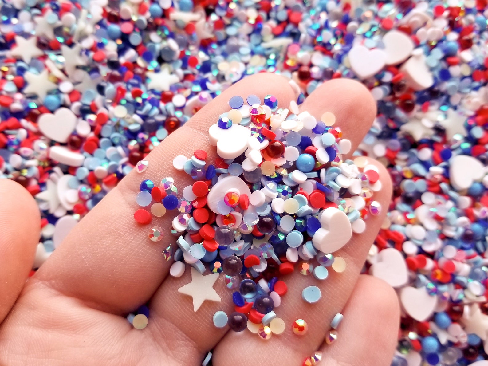 Sparklers and Champagne Fourth of July Fake Polymer Clay - Etsy