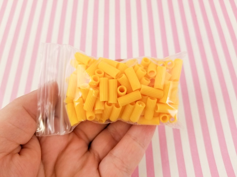 Faux Pasta Fake Pasta Macaroni Ziti Noodles Rubberized - Etsy