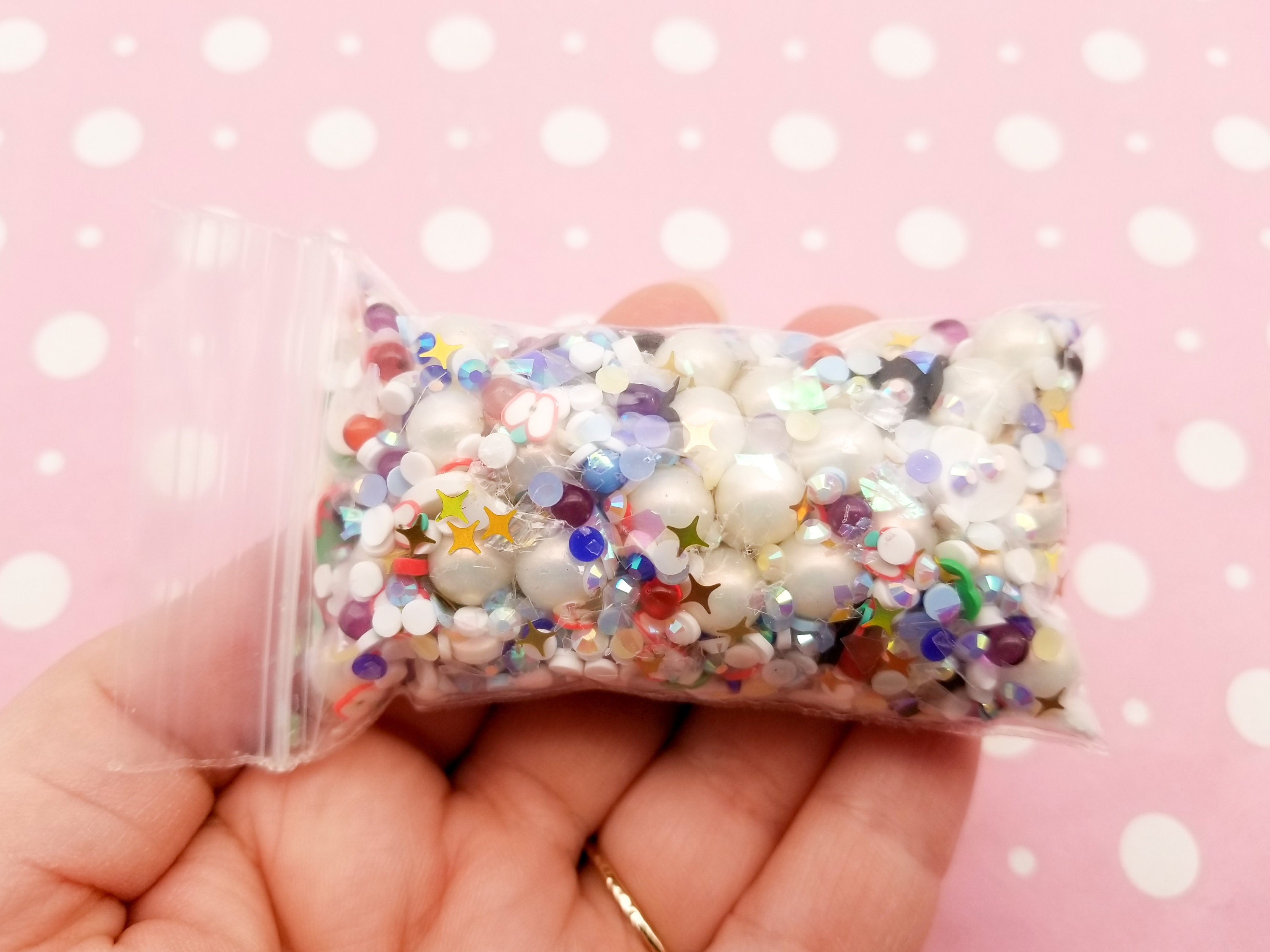 Fairest, Fake Polymer Clay Sprinkles, Resin Rhinestone Glitter With ONE ...