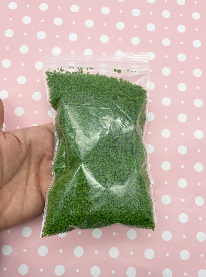25 Grams GRASS GREEN Diorama Model Foliage Tree Powder Fake - Etsy