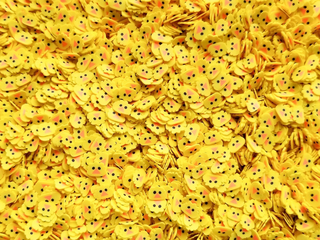 Peeps Polymer Clay Sprinkles, Chicken Chick Sprinkles, Easter Sprinkles ...
